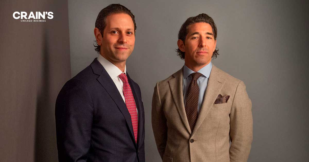 40 Under 40 2018: Jim Hennessey and Marc Zahr - Crain's Chicago Business