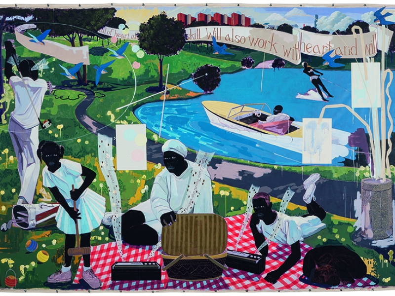 P. Diddy buys painting by Chicago artist Kerry James Marshall